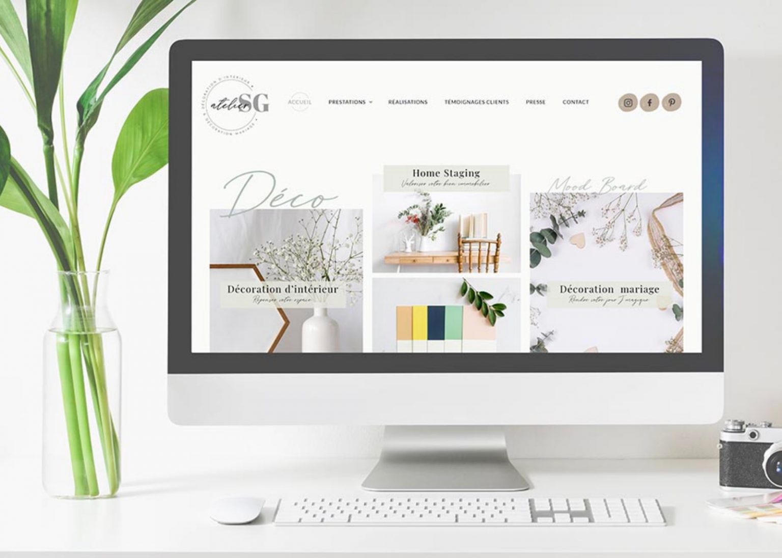 Création de site Internet sur-mesure - EB web designer freelance à Istres